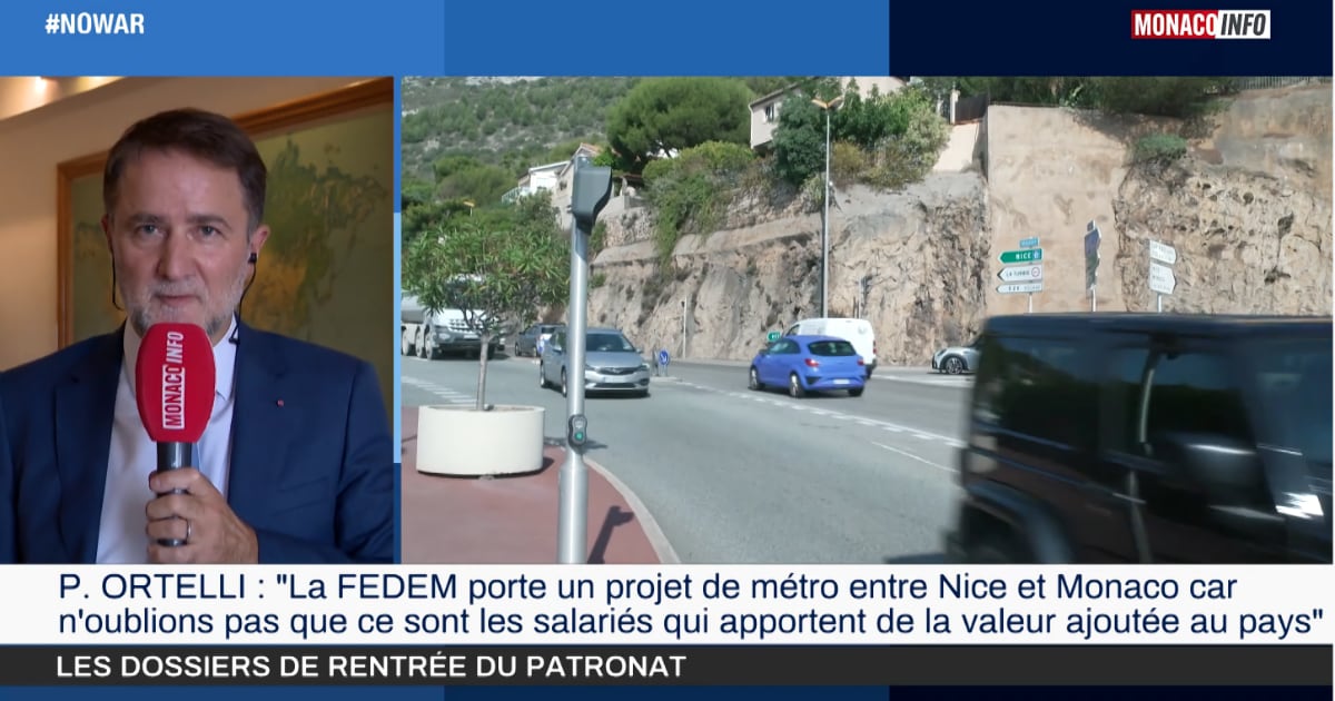 Interview du Président par Monaco Info le 12 octobre 2022 | FEDEM